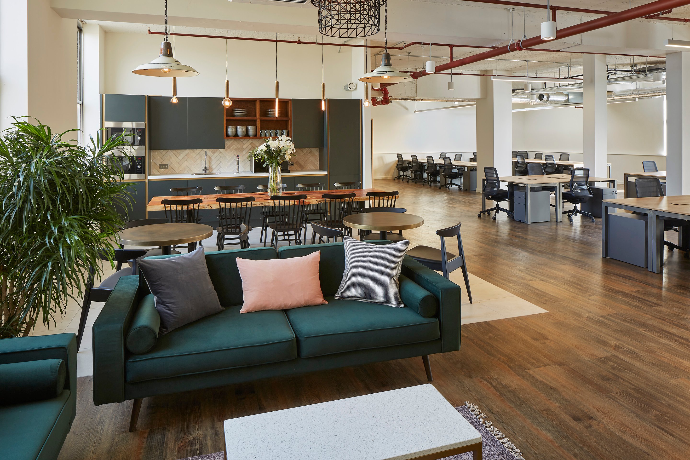 Best Lighting Ideas for Office Kitchens.